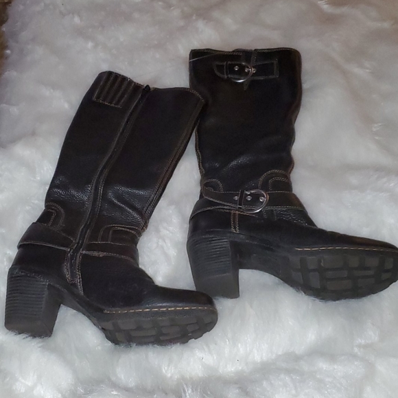 b.o.c. | Shoes | Boc Size 9 Dark Brown Heeled Boots | Poshmark